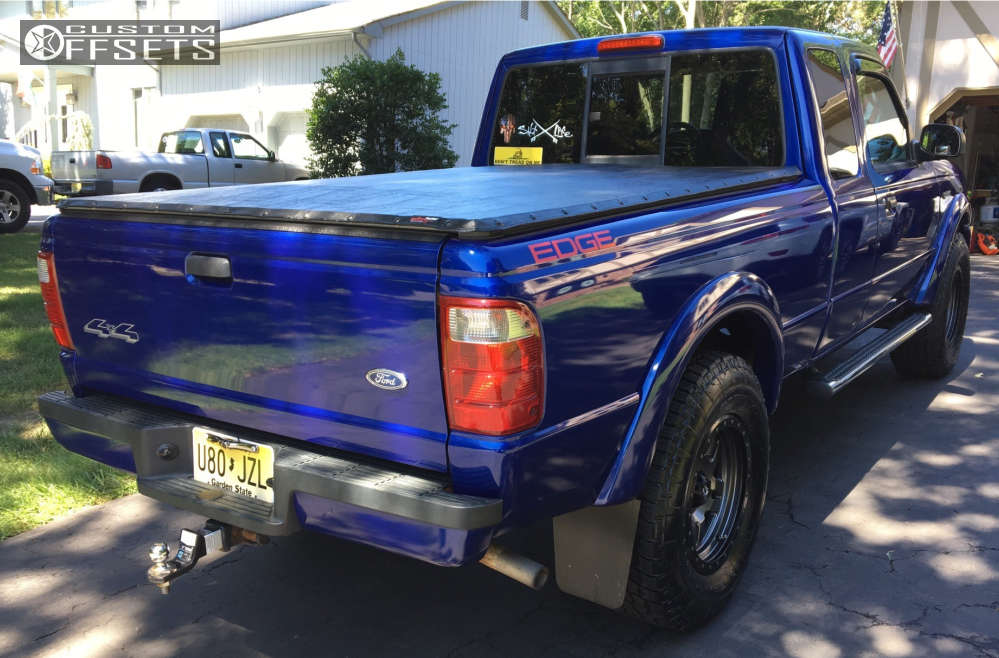 2005 Ford Ranger with 17x8.5 -6 Fuel Anza and 285/70R17 Nitto Terra ...