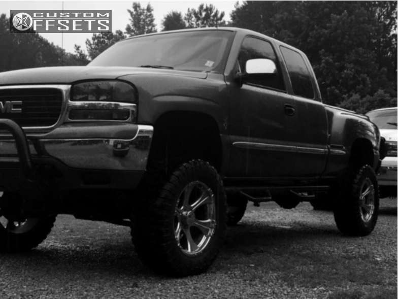 2002 GMC Sierra 1500 with 20x9 0 Dick Cepek Dc-2 and 35/12.5R20 Mickey ...