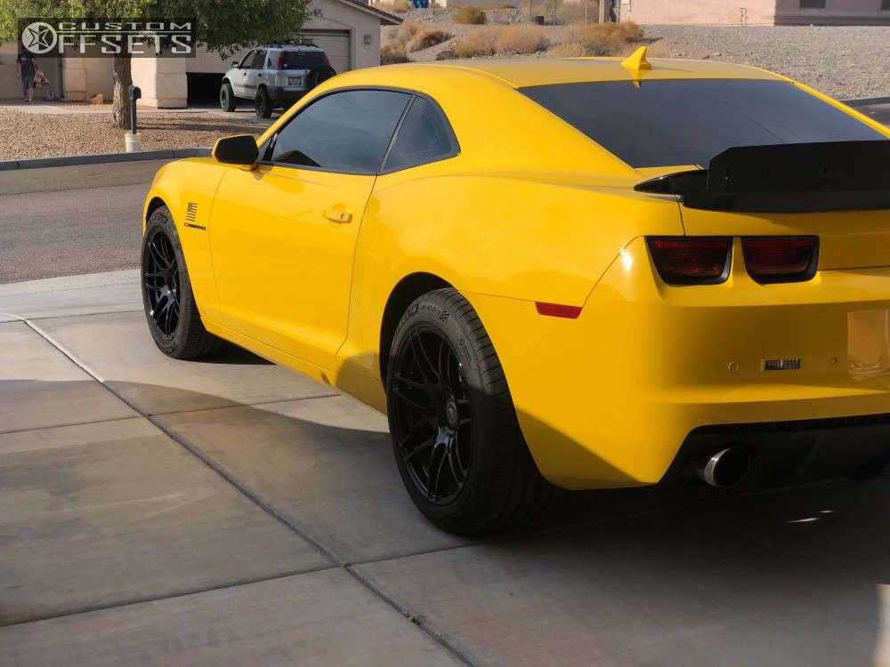 2012 Chevrolet Camaro with 19x9.5 25 Forgestar F14 and 265/45R19 ...