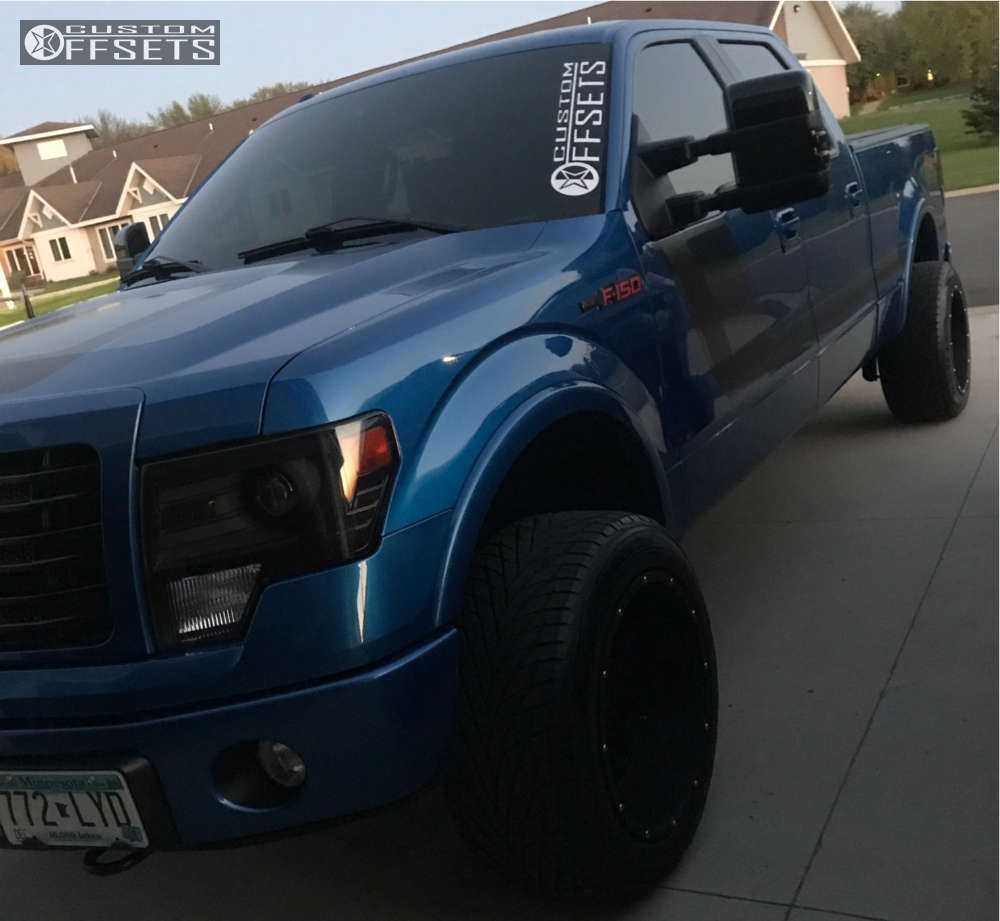2014 Ford F-150 with 20x12 -51 Vision Rocker and 305/50R20 Toyo Tires ...
