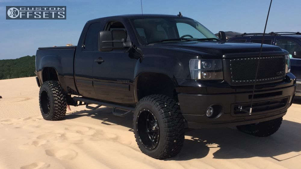 Dropped 2011 Gmc Sierra Black