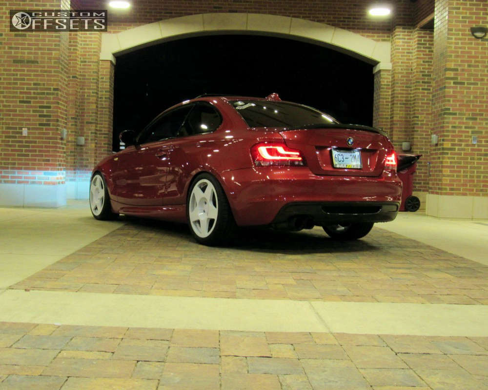 2011 BMW 135i with 18x8.5 40 Fifteen52 Tarmac and 225/40R18 Nankang NS ...