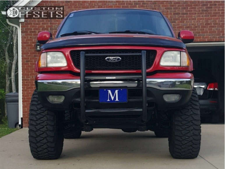 2001 Ford F-150 with 18x9 0 MKW M90 and 37/13.5R18 Mickey Thompson Baja ...