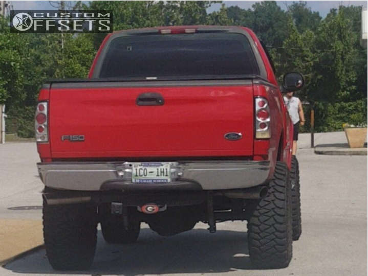 2001 Ford F-150 with 18x9 0 MKW M90 and 37/13.5R18 Mickey Thompson Baja ...