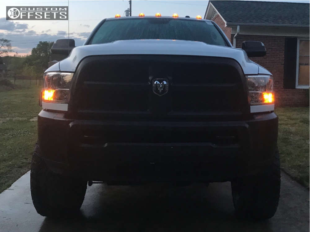 2015 Ram 2500 with 18x9 -12 Helo He879 and 37/12.5R18 Nitto Trail ...