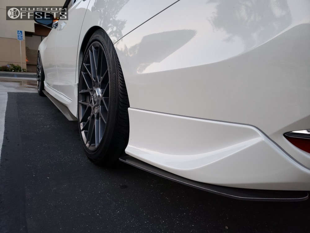 2017 Honda Accord with 19x8.5 35 Rotiform Rse and 245/35R19 Continental ...