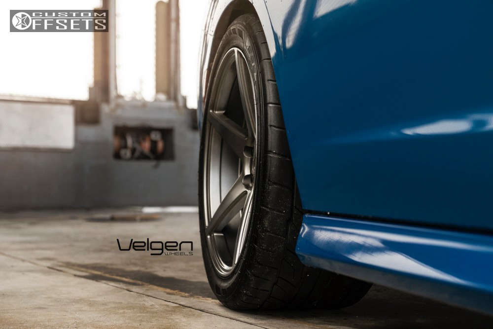 2017 Dodge Charger with 20x9 20 Velgen Classic5 and 275/35R20 Nitto ...