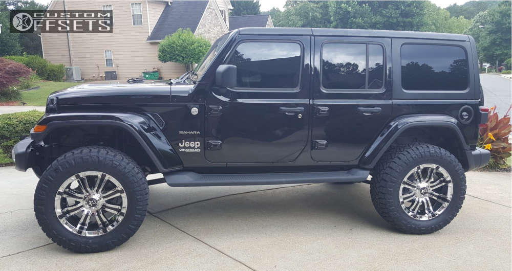2018 Jeep Wrangler with 20x10 -24 RBP 94r and 35/12.5R20 Nitto Ridge ...