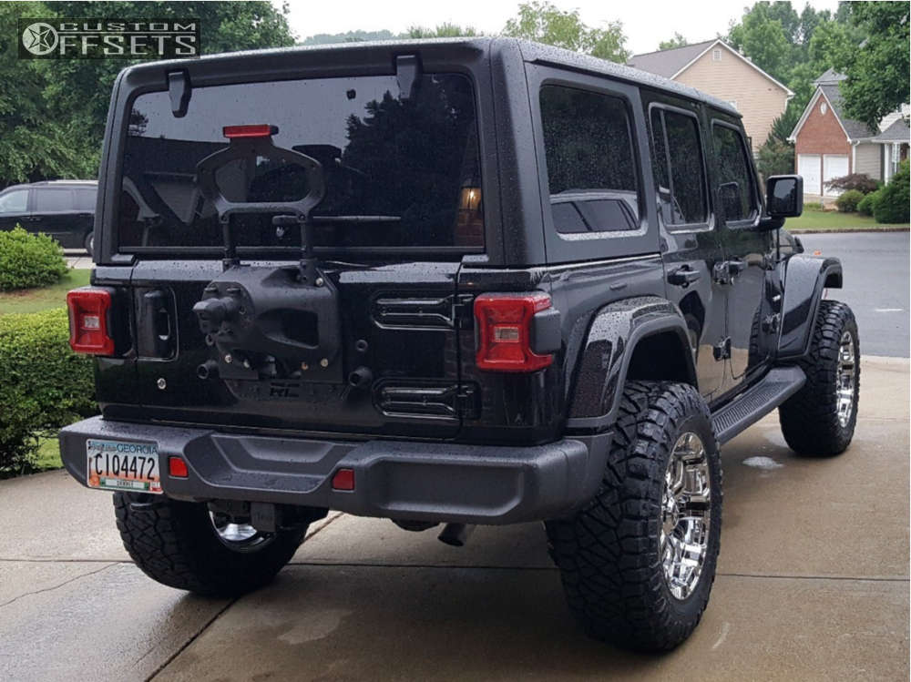 2018 Jeep Wrangler with 20x10 -24 RBP 94r and 35/12.5R20 Nitto Ridge ...