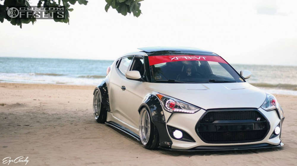 2013 Hyundai Veloster Wheel Offset Flush Air Suspension | 425082 ...