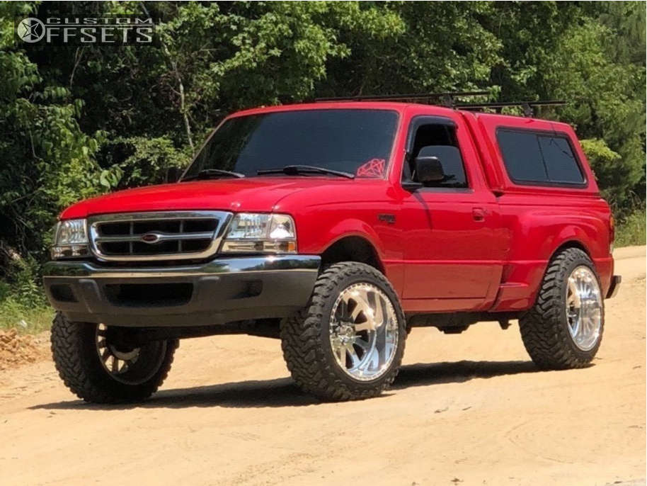 1998 Ford Ranger with 20x12 -40 American Force Burnout SS 75 and 285 ...