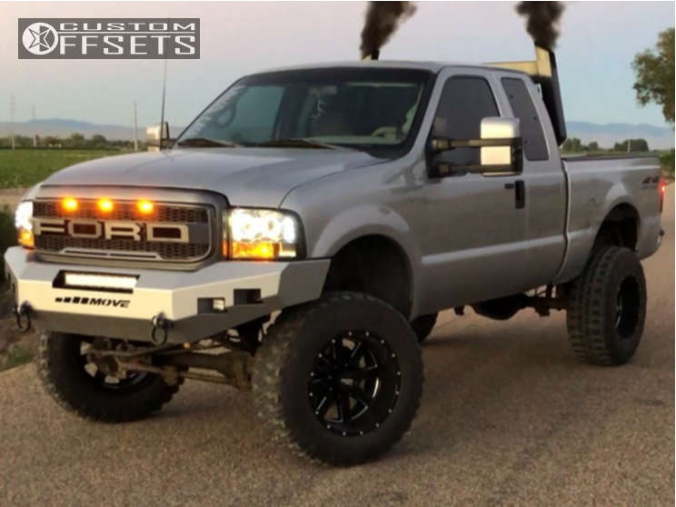 1999 Ford F-250 Super Duty with 20x12 -44 Moto Metal 962 and 37/12.5R20 ...