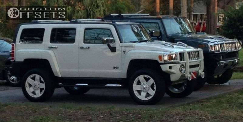 2006 Hummer H3 with 20x8.5 -10 XD Rockstar and 275/55R20 BFGoodrich All ...