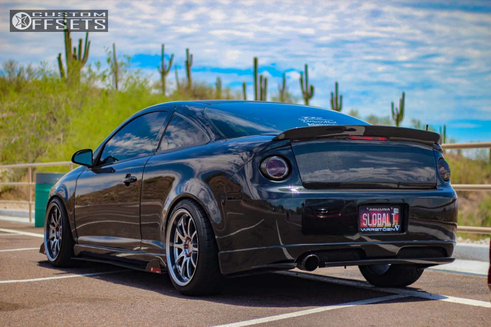 2009 Chevrolet Cobalt with 18x9.5 30 Varrstoen Es3 and 235/40R18 ...