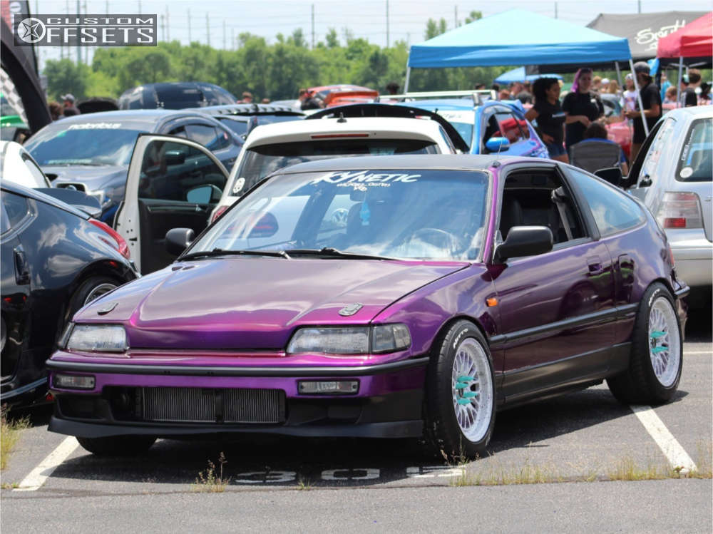 1991 Honda CRX with 15x8 20 XXR 531 and 205/50R15 Nitto Neo Gen and ...