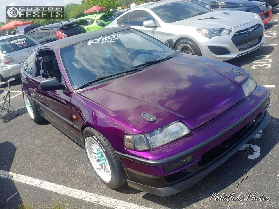 1991 Honda CRX with 15x8 20 XXR 531 and 205/50R15 Nitto Neo Gen and ...