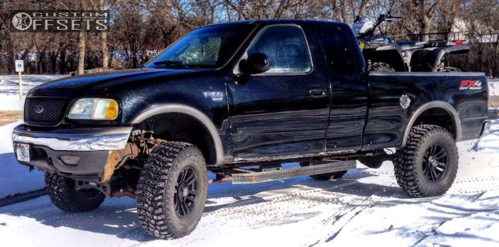 2002 Ford F-150 with 17x9 MB Wheels T14 and 35/12.5R17 Cooper ...