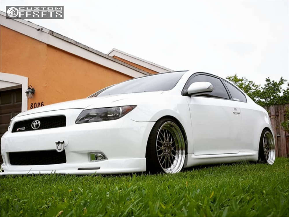 2007 Scion TC with 18x9.5 35 ESR Sr05 and 215/35R18 Achilles Atr Sport ...