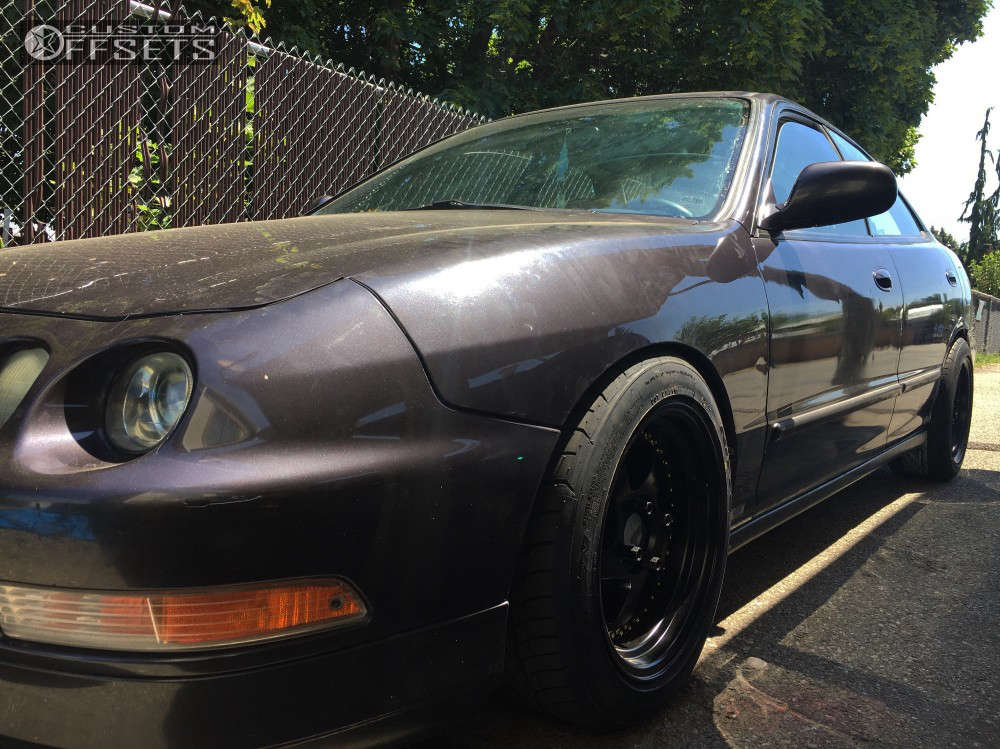 1995 Acura Integra with 15x8 25 AVID1 AV19 and 205/50R15 Nitto Neo Gen ...
