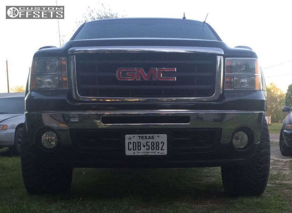 2011 GMC Sierra 1500 with 22x11 -24 Fuel Hostage and 33/12.5R22 Black ...