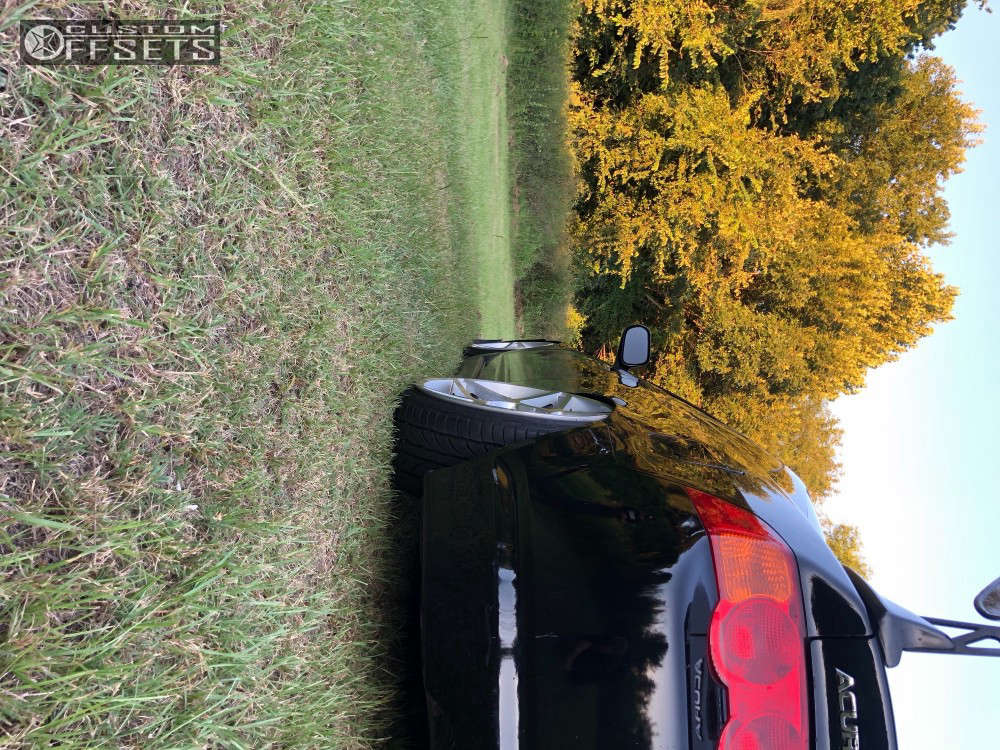 2002 Acura RSX with 18x8.5 35 AVID1 AV52 and 205/40R18 Achilles Atr ...