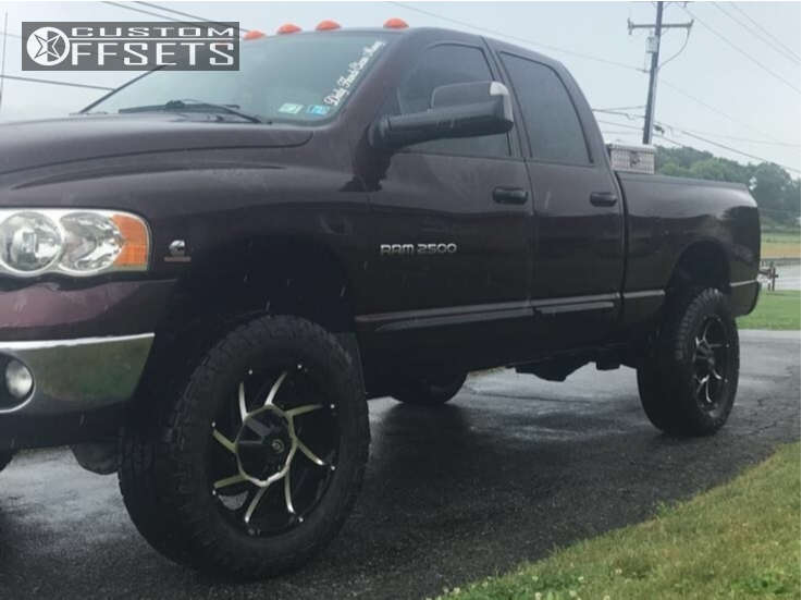 2005 Dodge Ram 2500 with 20x9 -12 Vision Prowler and 305/55R20 Cooper ...