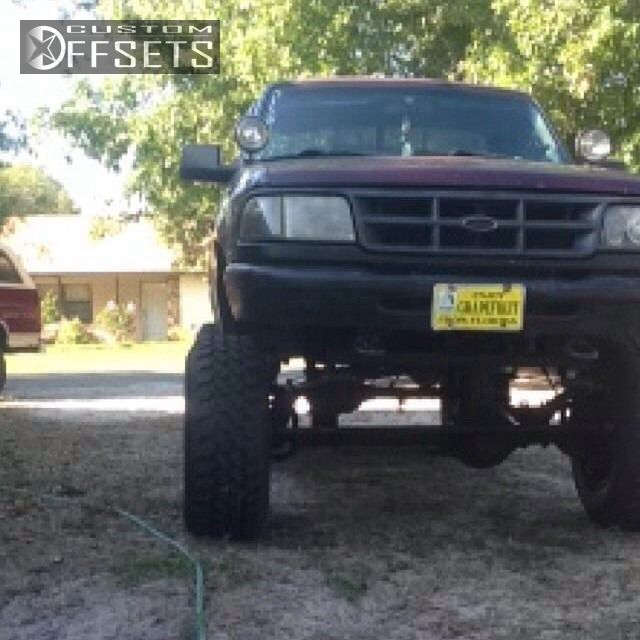 1993 Ford Ranger with 15x10 -48 Mickey Thompson Side Biter II and 33/12 ...