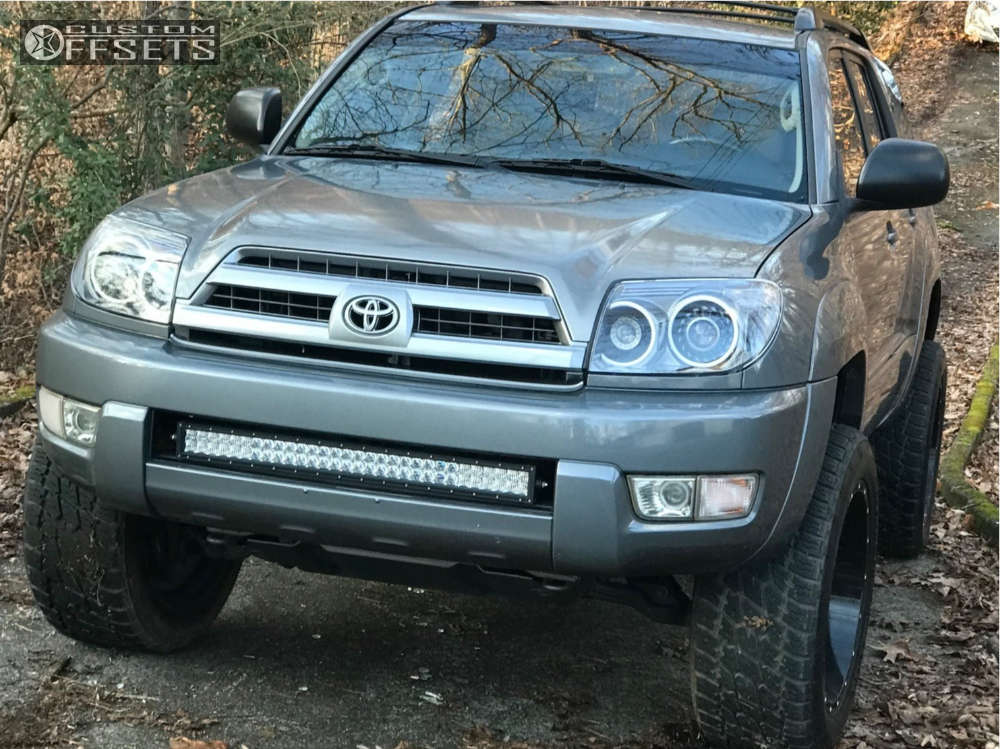 2005 Toyota 4Runner with 20x10 -18 Fuel Cleaver and 275/55R20 Nitto ...