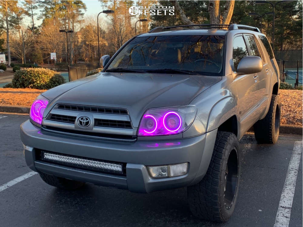 2005 Toyota 4Runner with 20x10 -18 Fuel Cleaver and 275/55R20 Nitto ...