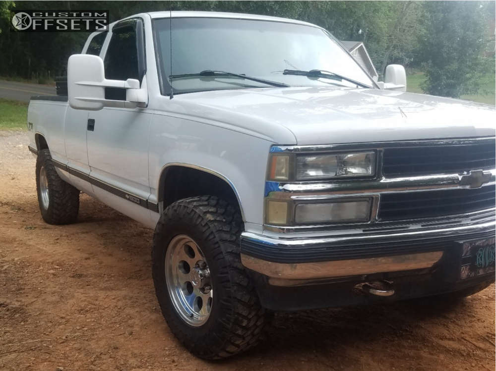 1998 Chevrolet K1500 with 17x9 -6 Pro Comp Series 69 and 285/70R17 ...
