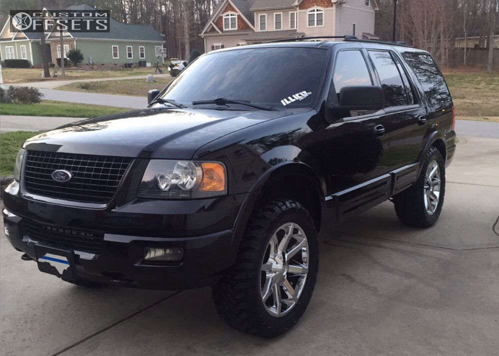2004 Ford Expedition with 22x9.5 38 KMC KM651 and 35/12.5R22 Toyo Tires ...