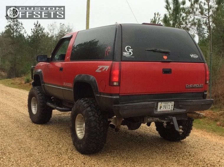 1994 Chevrolet Blazer with 15x10 -43 Centerline 8 Ball and 37/13.5R15 ...
