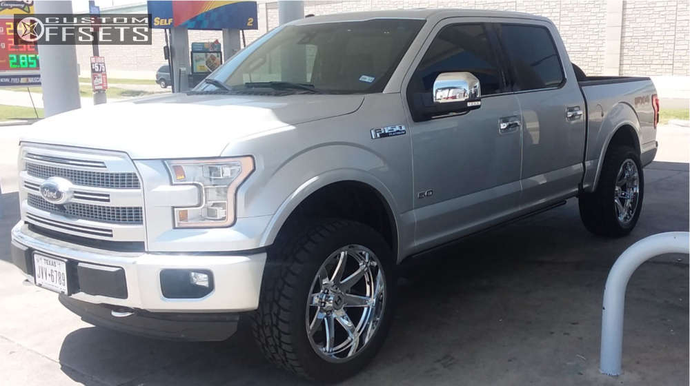 2016 Ford F-150 with 22x10 -24 Hostile Alpha and 33/12.5R22 Toyo Tires ...