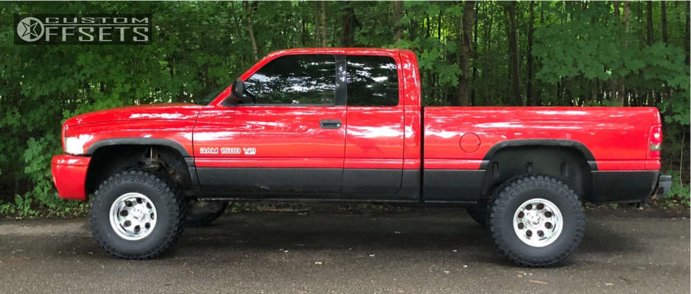 1999 Dodge Ram 1500 with 15x10 -46 Ultra Type 164 and 33/12.5R15 Mickey ...