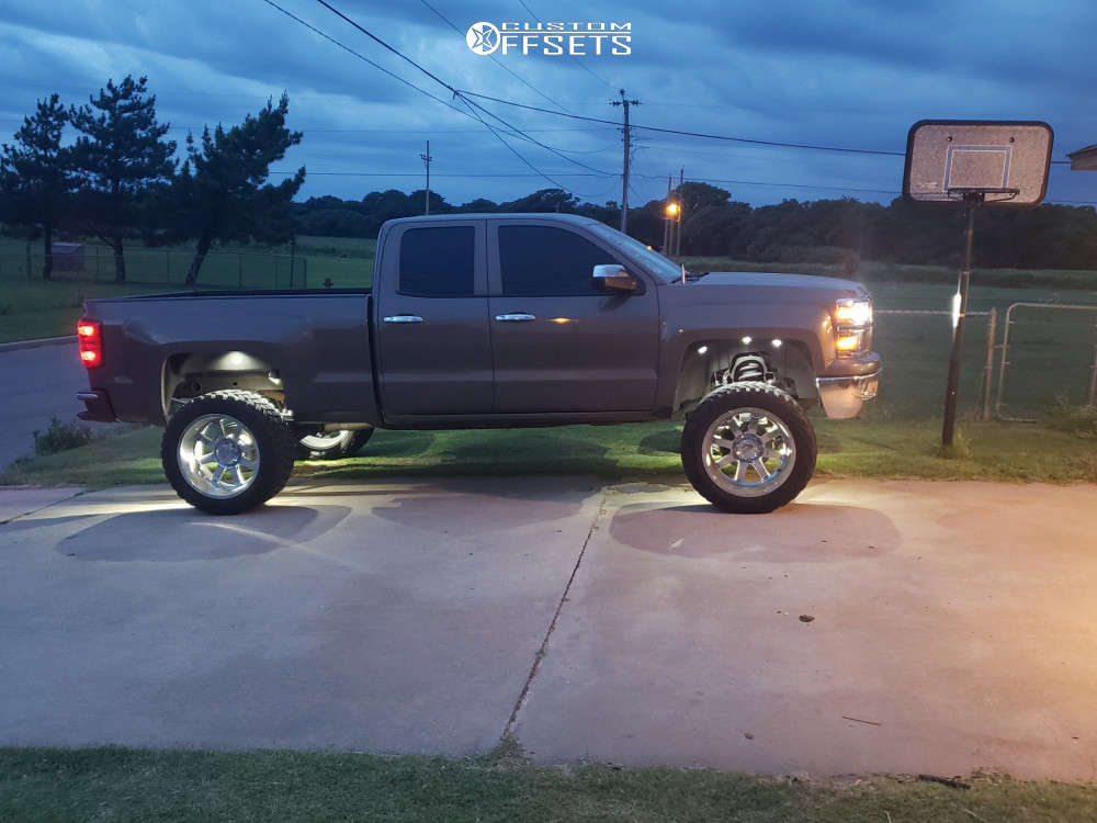 2014 Chevrolet Silverado 1500 with 22x12 -44 Gear Off-Road Big Block ...