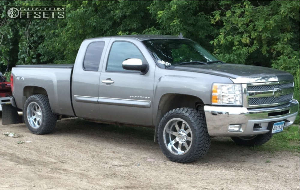 2012 Chevrolet Silverado 1500 with 20x10 -19 Gear Off-Road 726 and 285 ...