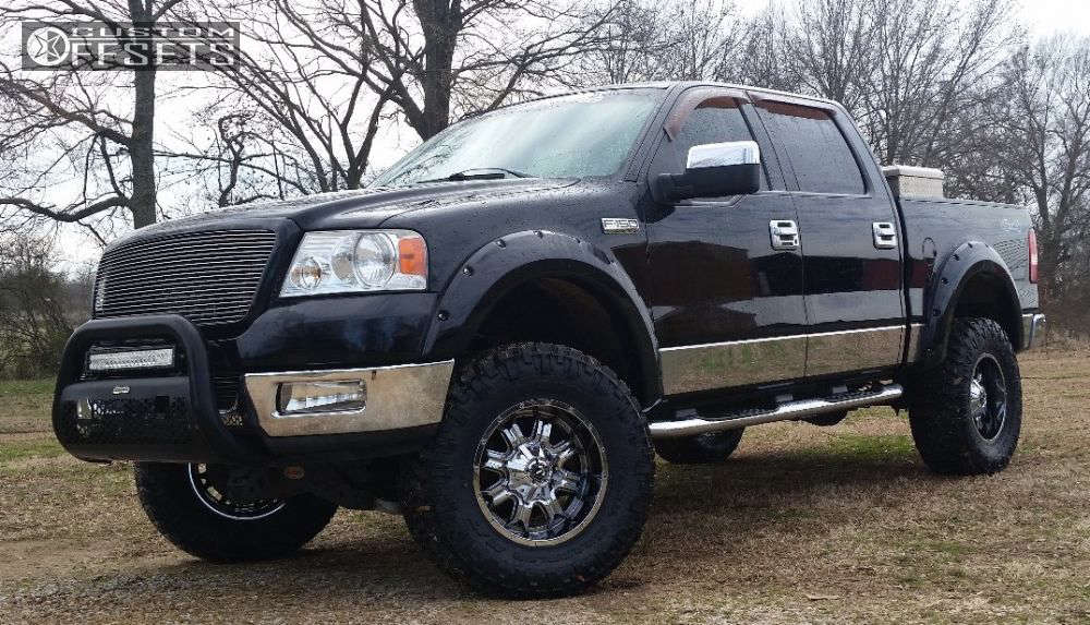 2004 Ford F-150 with 18x9 -12 TIS 535V and 35/12.5R18 Nitto Trail ...