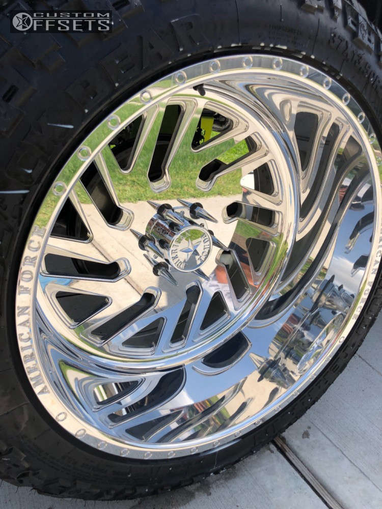 2018 Ford F-150 with 24x14 -73 American Force Kash Ss and 37/13.5R24 ...