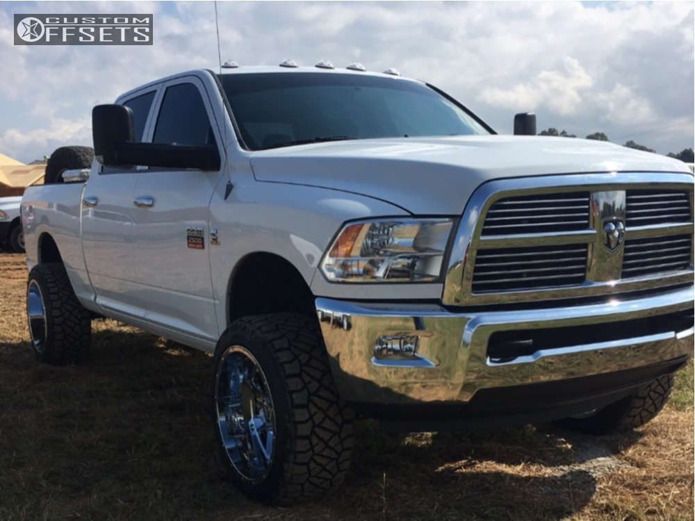 2010 Ram 2500 with 22x12 -44 Gear Off-Road Big Block and 33/12.5R22 ...