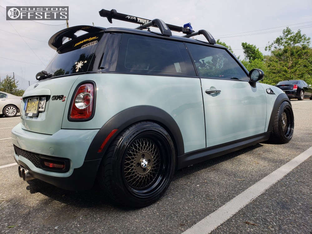 2011 Mini Cooper with 16x8 15 Klutch Sl1 and 205/45R16 Nitto Neo Gen ...