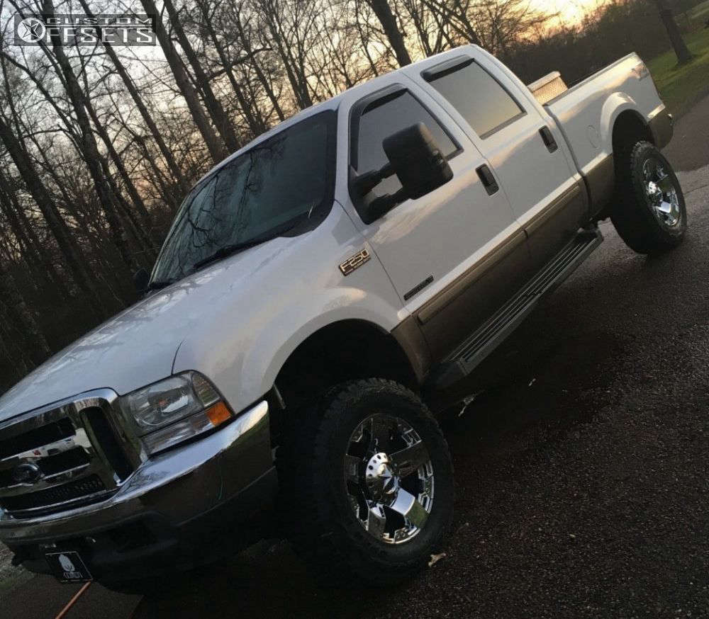 2002 Ford F-250 Super Duty with 20x10 -24 XD XD775 and 35/12.5R20 Toyo ...