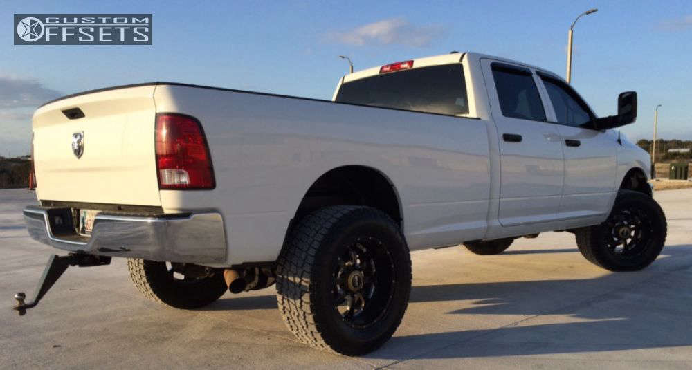 2012 Ram 2500 with 20x10 -19 BMF Novakane and 325/60R20 Nitto Terra ...