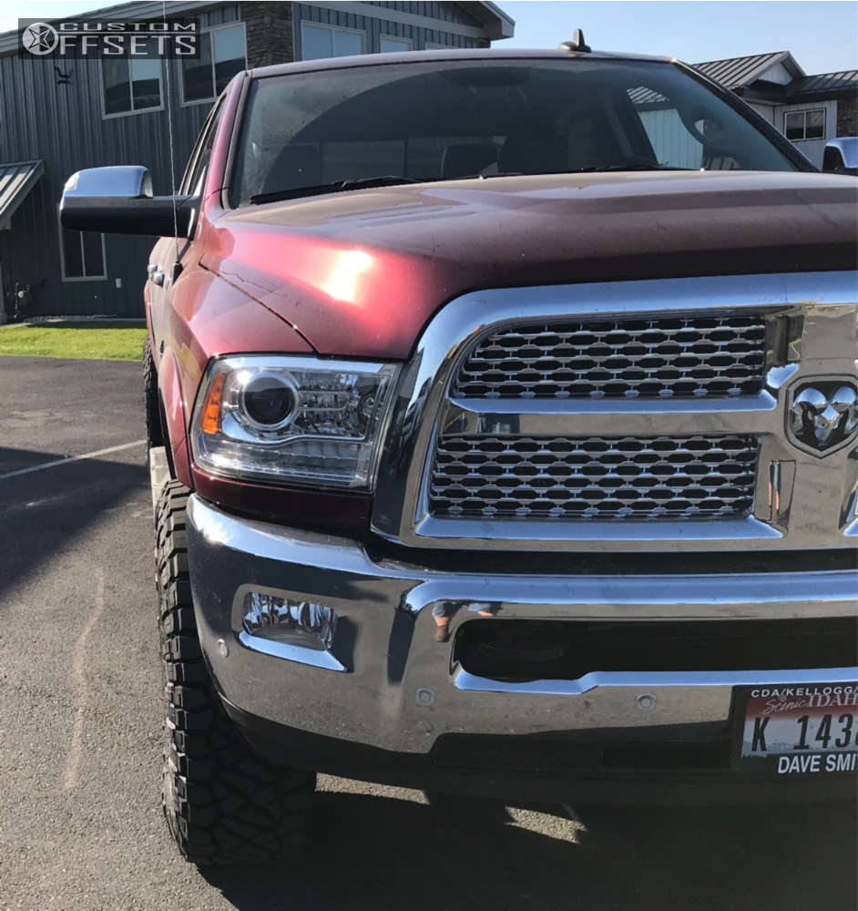 2018 Ram 3500 with 18x9 18 Method The Standard and 37/12.5R18 Nitto ...