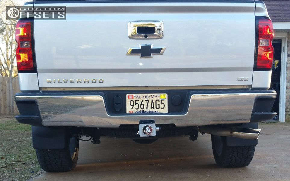 2015 Chevrolet Silverado 1500 with 22x9 27 OE Performance 150 and 305 ...