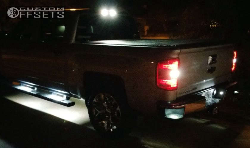 2015 Chevrolet Silverado 1500 with 22x9 27 OE Performance 150 and 305 ...