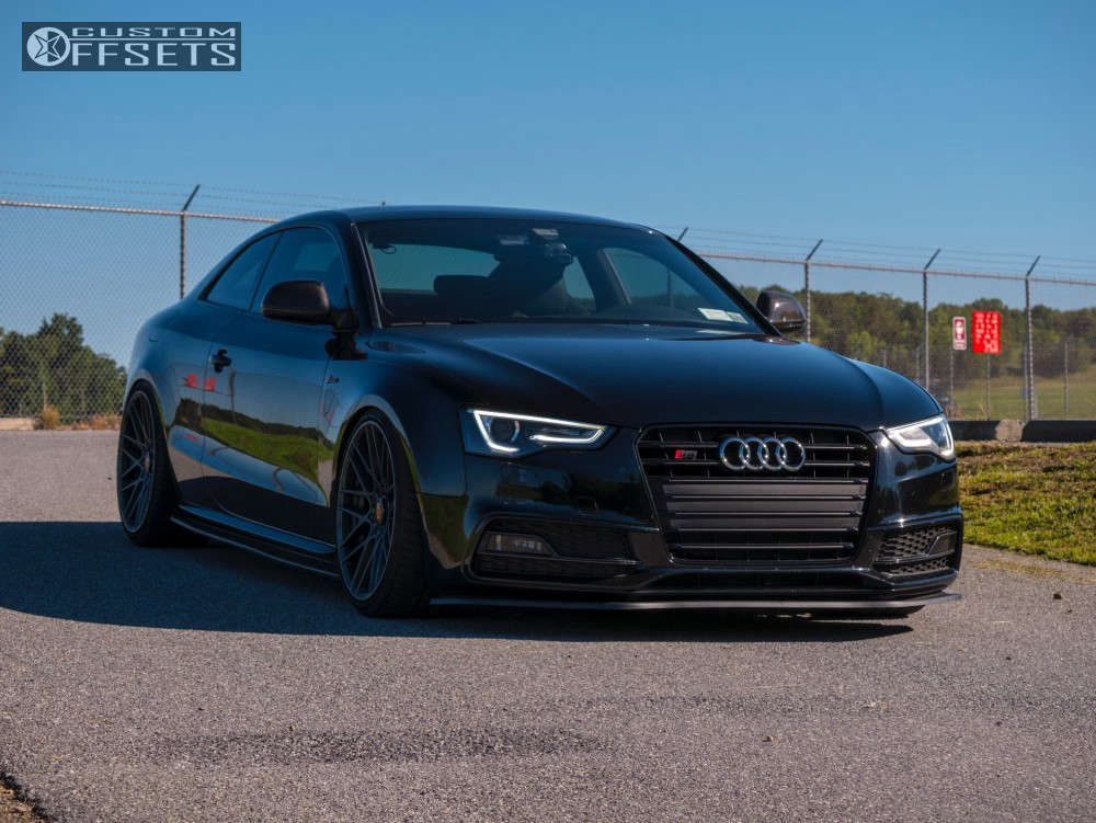 2013 Audi S5 with 20x10 25 Rotiform Rse and 265/30R20 Pirelli P-zero ...
