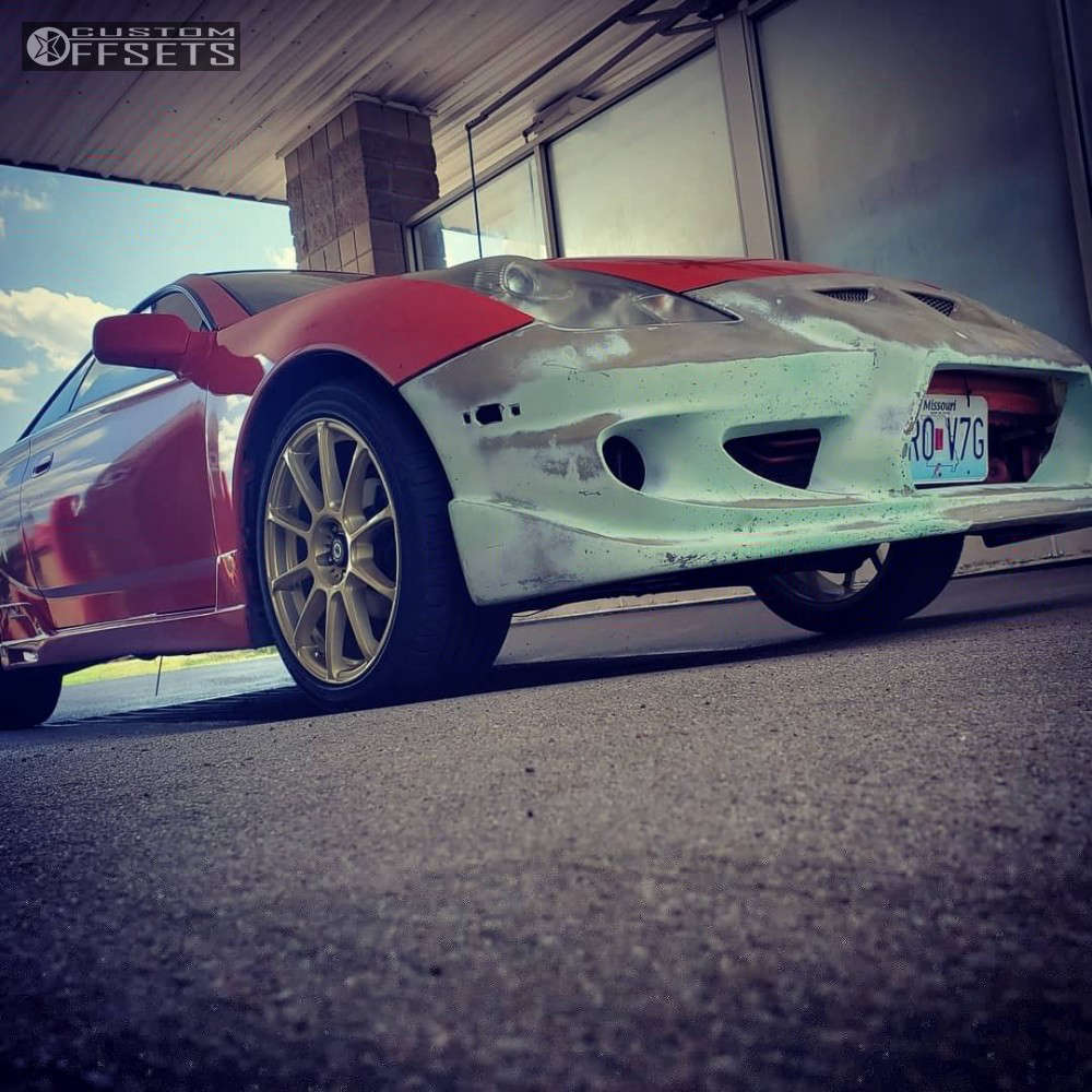 2000 Toyota Celica with 18x8 40 Konig Control and 215/45R18 Nexen Aria ...