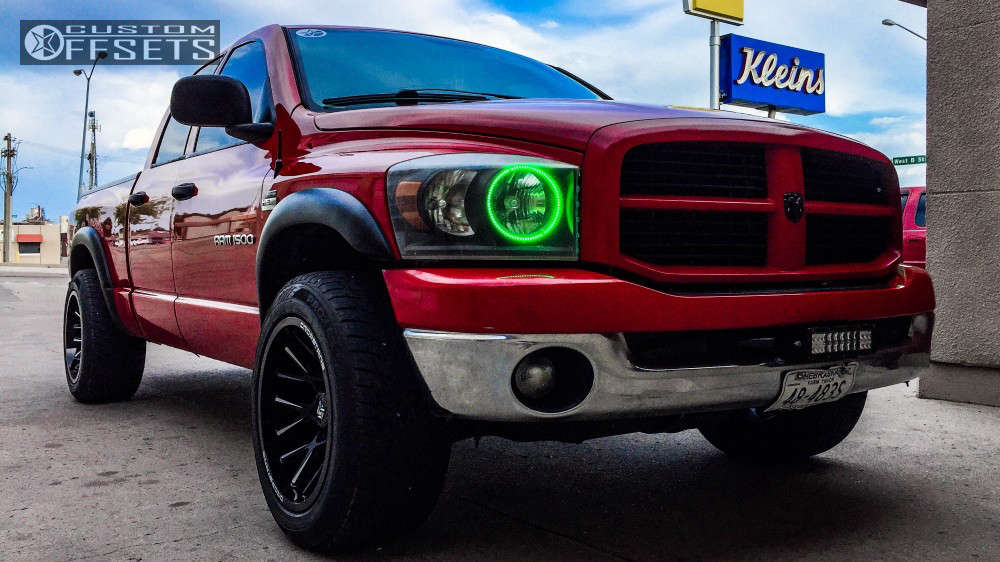 2006 Dodge Ram 1500 with 20x12 -44 Dropstars 654bm and 305/50R20 Toyo ...