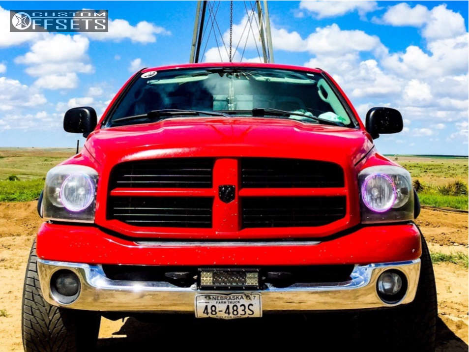 2006 Dodge Ram 1500 with 20x12 -44 Dropstars 654bm and 305/50R20 Toyo ...