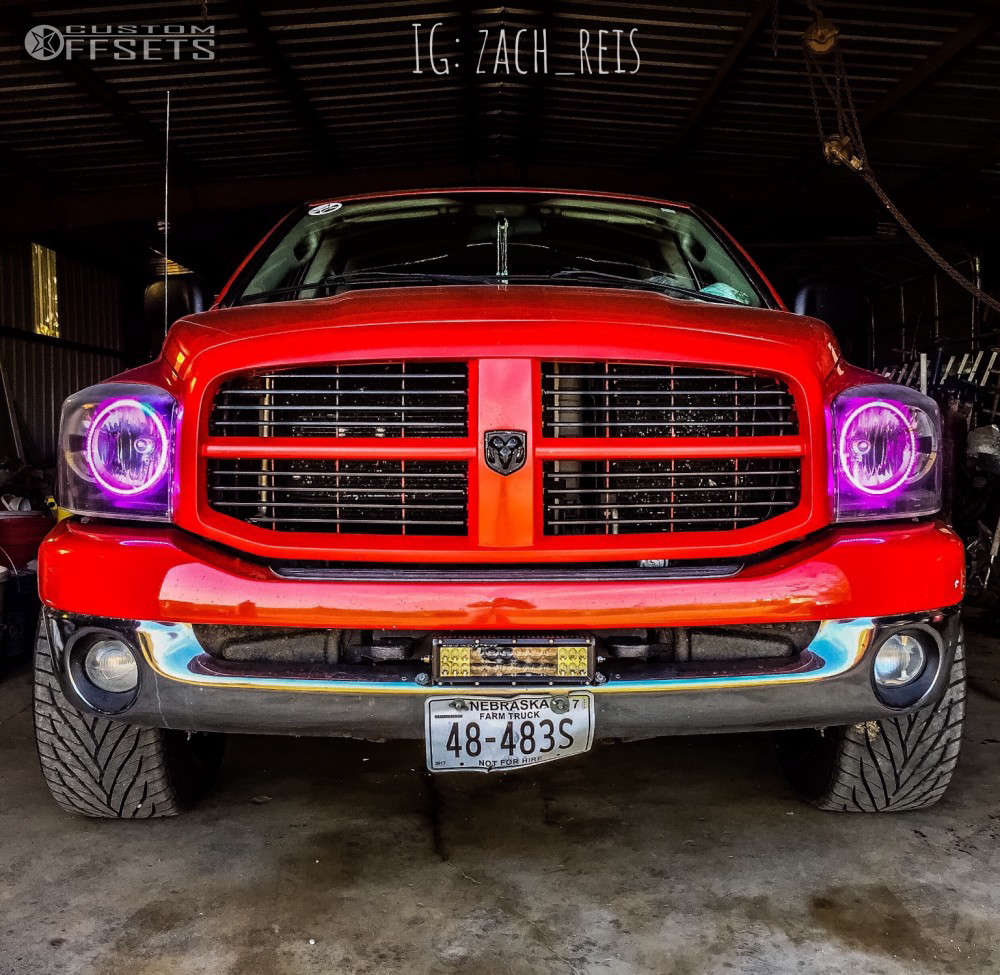 2006 Dodge Ram 1500 with 20x12 -44 Dropstars 654bm and 305/50R20 Toyo ...